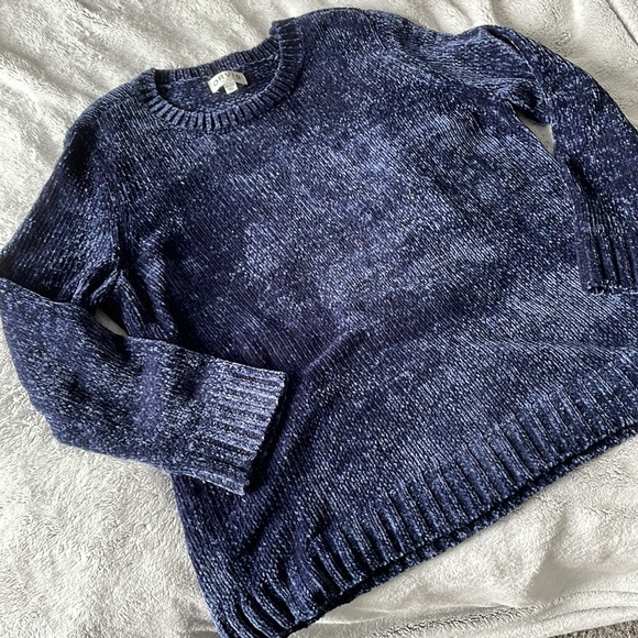 Orvis | Sweaters | Orvis Women Chenille Crew Neck Long Sleeve Pullover ...